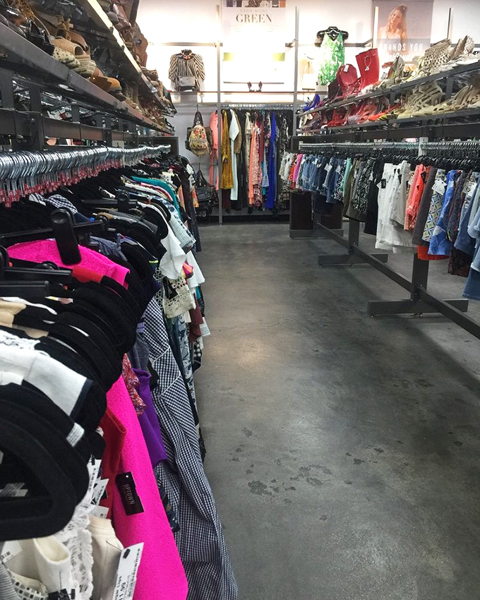 The promised land of organized fashion&mdash;where finding designer labels feels less like work and more like a treasure hunt.