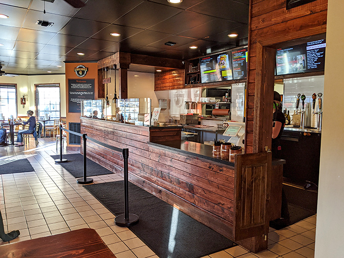 The ordering counter &ndash; where barbecue dreams are articulated and soon after, fulfilled with smoky perfection.