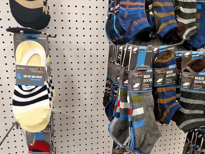 Sock paradise for the budget-conscious foot. Who knew your toes could be both stylish and fiscally responsible at the same time?