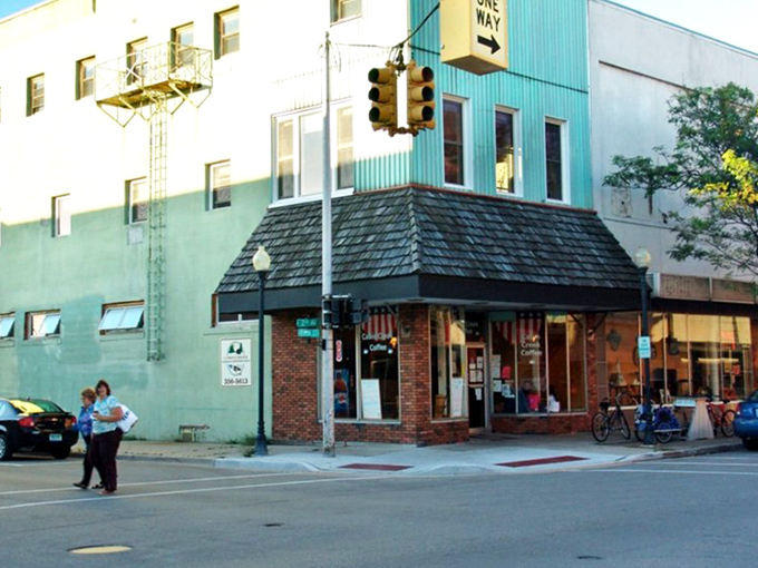 Small-town storefronts with their vintage charm remind us of a time when shopping was a social event, not just an Amazon click away.