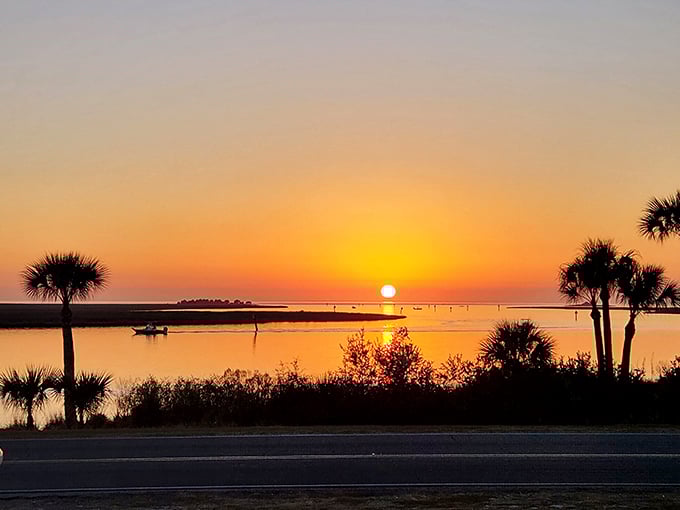 Sunsets here paint the sky in colors that would make professional photographers weep with pure envy.