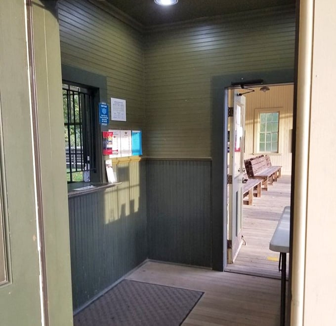 Behind this humble ticket window lies the gateway to adventure&mdash;where ordinary Tuesdays transform into extraordinary journeys through Ohio's national park.