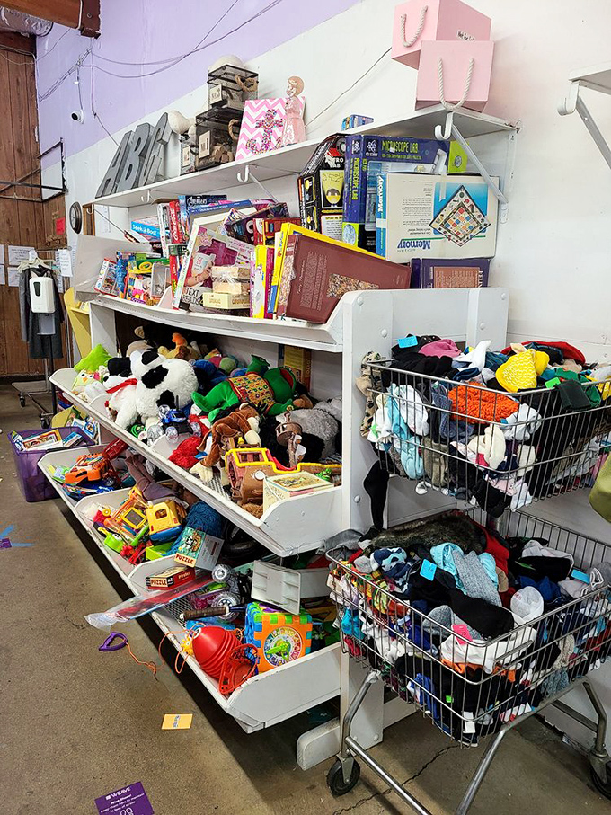 Toys, games, and stuffed animals galore&mdash;childhood memories waiting to create new joy, all priced less than a trip to the movie theater.