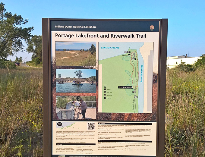 The trail map promises adventure without the possibility of getting hopelessly lost &ndash; the best kind of outdoor experience for the directionally challenged.