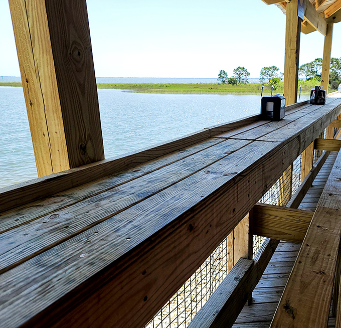 The view from Lynn's deck reminds you why the seafood tastes so good&mdash;it's practically swimming to your plate from those waters.