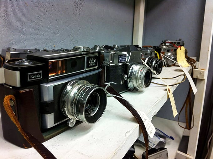 These cameras captured family vacations and birthday parties when every photo required actual film and patience.