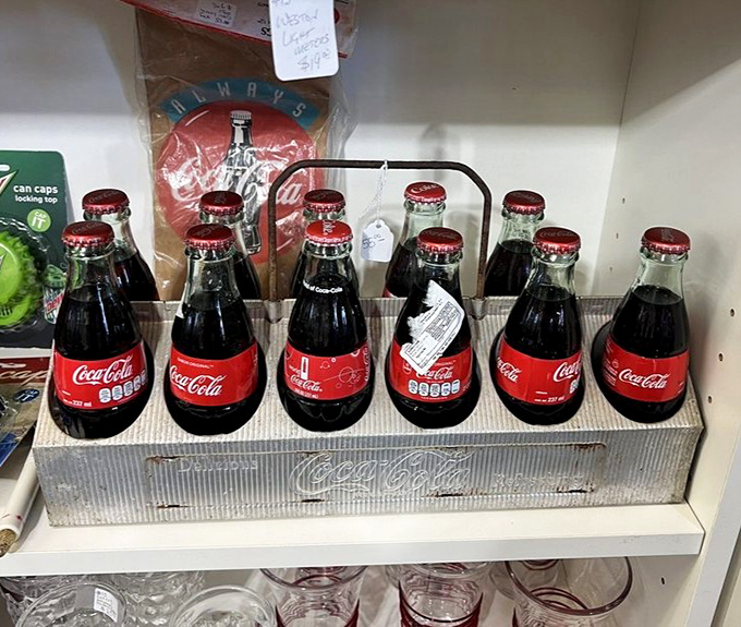 These vintage Coca-Cola bottles aren't just collectibles; they're time capsules from when soda fountains were social media.