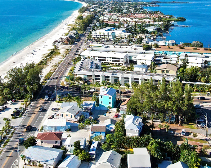 Anna Maria Island's sugar-white beaches stretch like nature's own red carpet for weary souls.