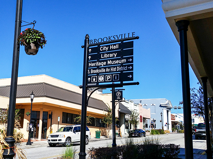 That directional sign points to everything except high prices &ndash; now that's my kind of navigation!