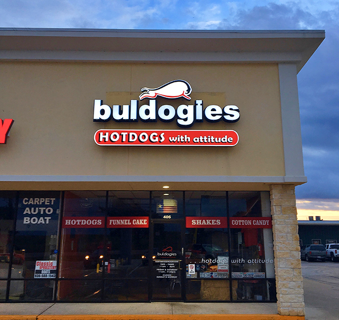 Buldogies' straightforward storefront hides a world of "hot dogs with attitude" that deliver big personality in every bite.