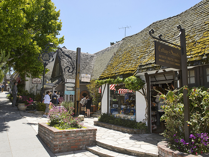 Carmel's storybook cottages whisper secrets along cypress-lined streets by the sea.