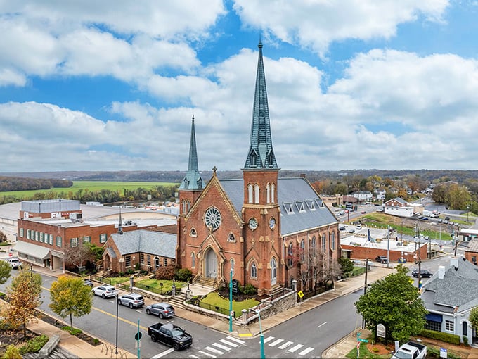 Clarksville's twin spires reach toward heaven while keeping their feet firmly planted in Tennessee soil.