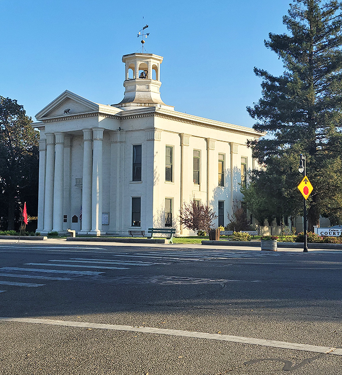 Colusa's classic courthouse architecture anchors this community where history meets modern comfort perfectly.