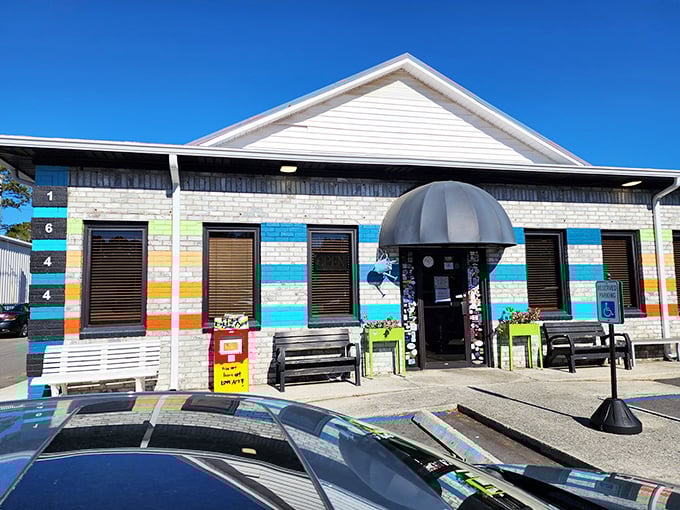 Early Bird's colorful exterior promises the kind of hearty breakfast that makes mornings worth celebrating again.