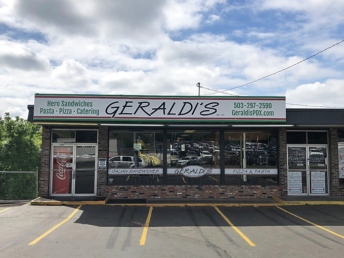 Geraldi's humble strip mall location proves that great Italian sandwiches don't need fancy real estate.