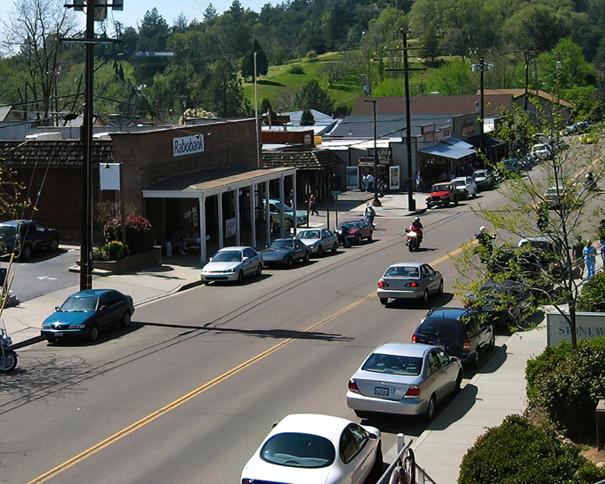 Julian's old-timey main street serves nostalgia fresh daily - apple pie sold separately but highly recommended for happiness. 