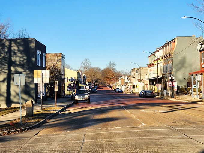 Lebanon's brick-paved streets invite leisurely strolls through decades of unhurried small-town charm.