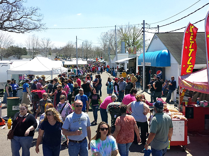 Lucasville Trade Days transforms quiet fairgrounds into a bustling marketplace where the community gathers to buy, sell, and socialize.