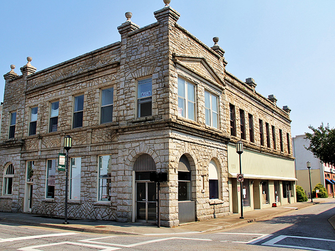 Martinsville's uptown district proves that racing isn't the only thing worth speeding toward here. 