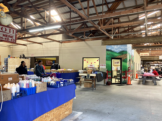 Simple surroundings, extraordinary finds. Miller's Flea Market proves that treasure hunting needs no fancy backdrop.