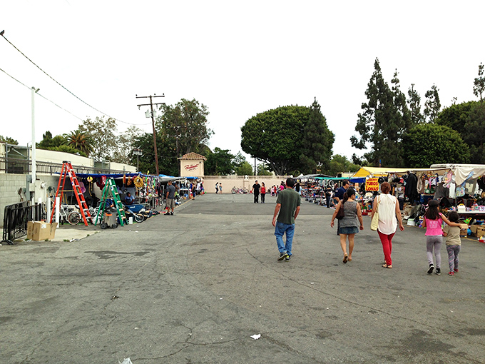 At ground level, the Paramount Swap Meet stretches out like an open avenue of possibility&mdash;each stall a vendor with stories to tell.