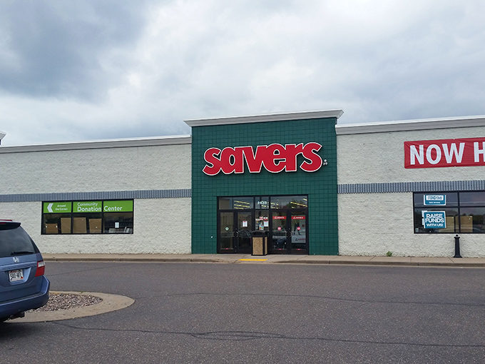 Savers' green and white design makes thrift shopping feel as organized as your favorite department store.