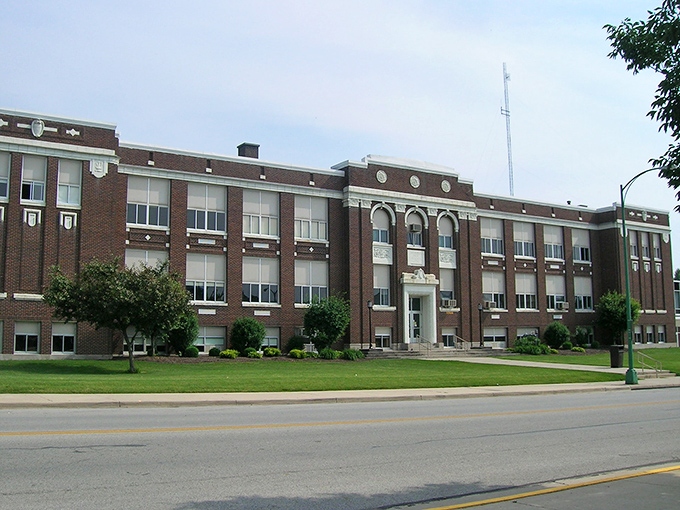 St. Marys showcases impressive civic architecture that reflects the town's pride in community and heritage.