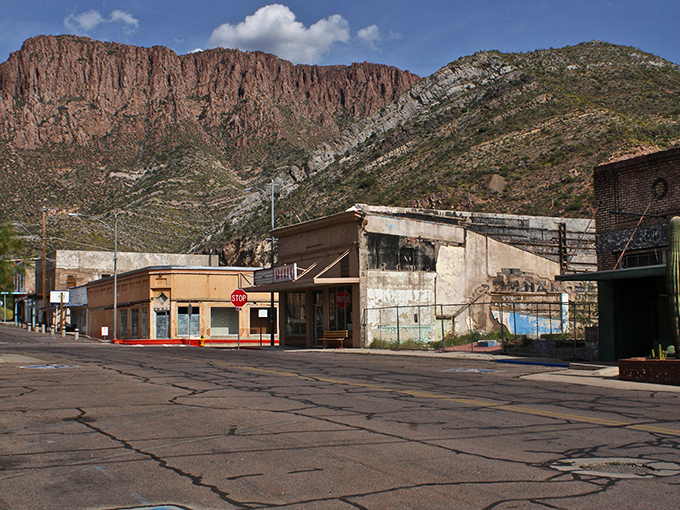 Superior's dramatic mountain backdrop creates one of Arizona's most stunning small-town settings.