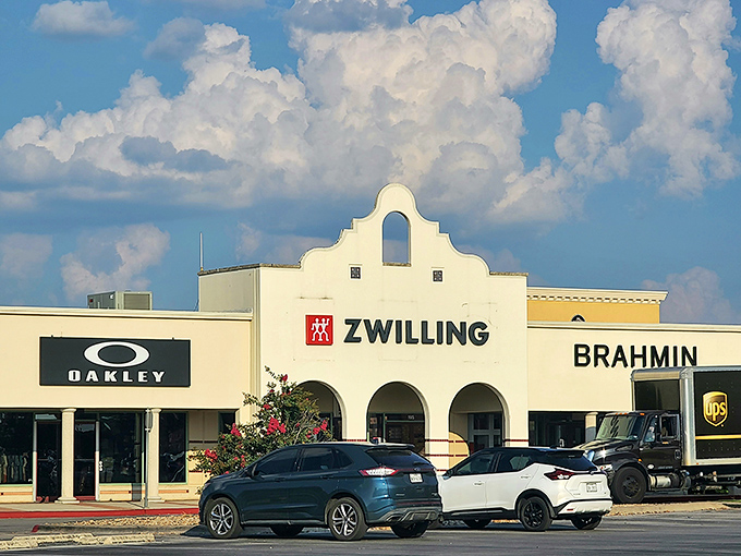 Those sleek storefronts create a shopping carnival atmosphere where every tent holds prizes for budget-conscious treasure hunters.