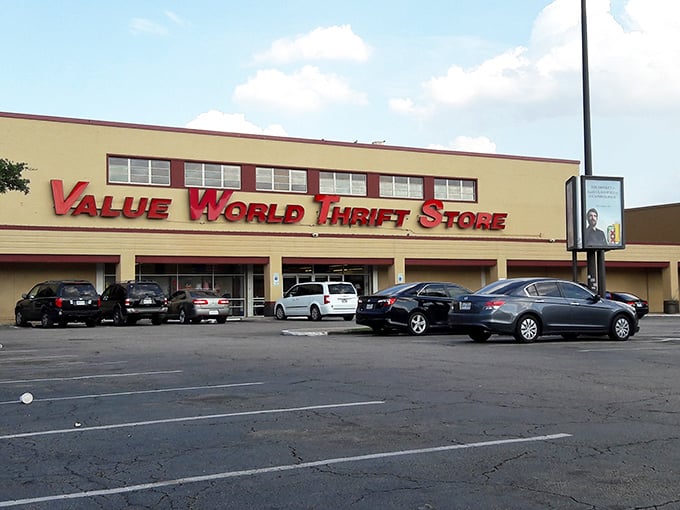 Value World indeed! This unassuming exterior hides a universe of affordable treasures waiting to be discovered.