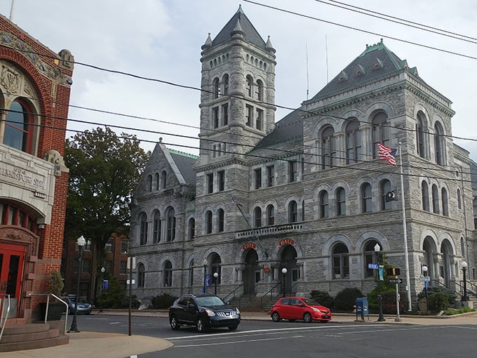 This grand stone courthouse represents Williamsport's civic pride, where Little League dreams and big-city architecture coexist beautifully.