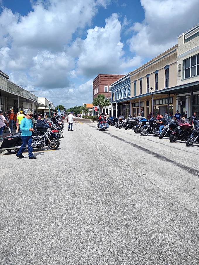 This downtown strip maintains that authentic frontier feeling where cowboys and history still walk hand in hand.