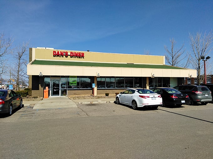 The unassuming exterior of Dan's Diner follows the golden rule of great diners: save the showmanship for what's on the plate.