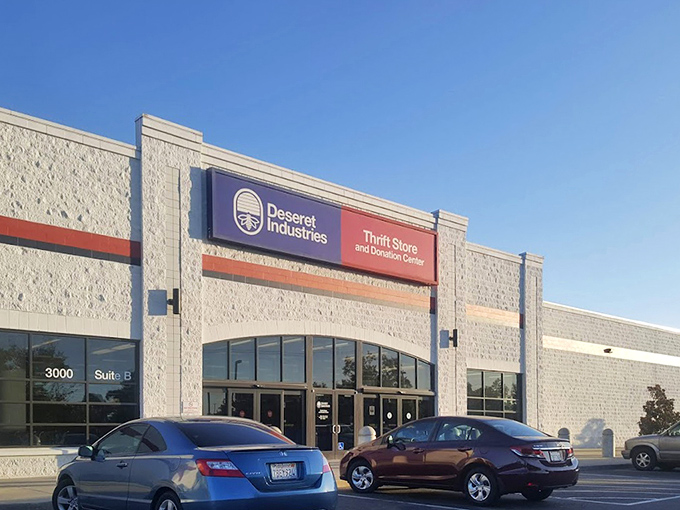 Those large windows and professional signage hint at carefully curated secondhand treasures waiting inside for savvy shoppers.
