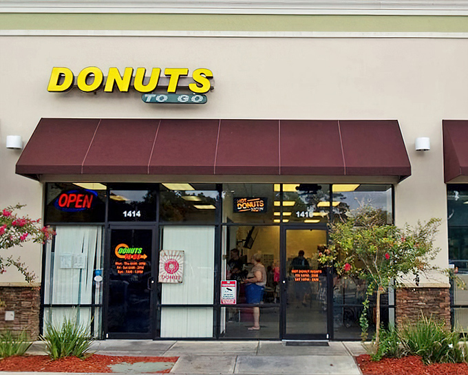 Clean, modern lines house old-fashioned donut craftsmanship that keeps Sanford coming back for more sweet satisfaction.