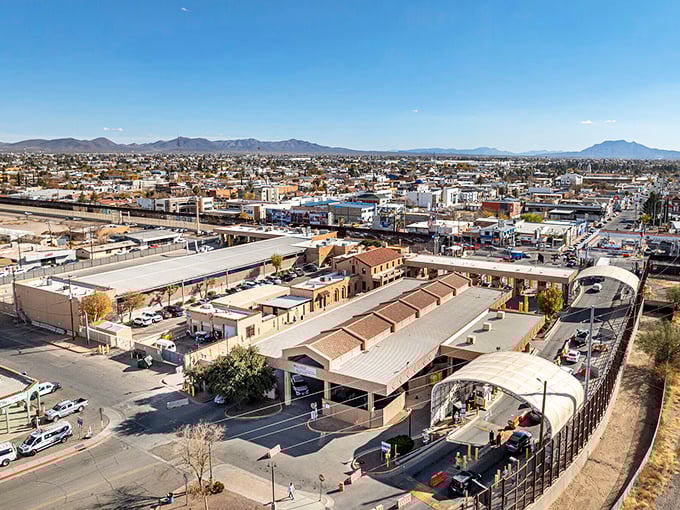 This aerial view of Douglas shows small-town living at its most affordable - where every street leads to savings.