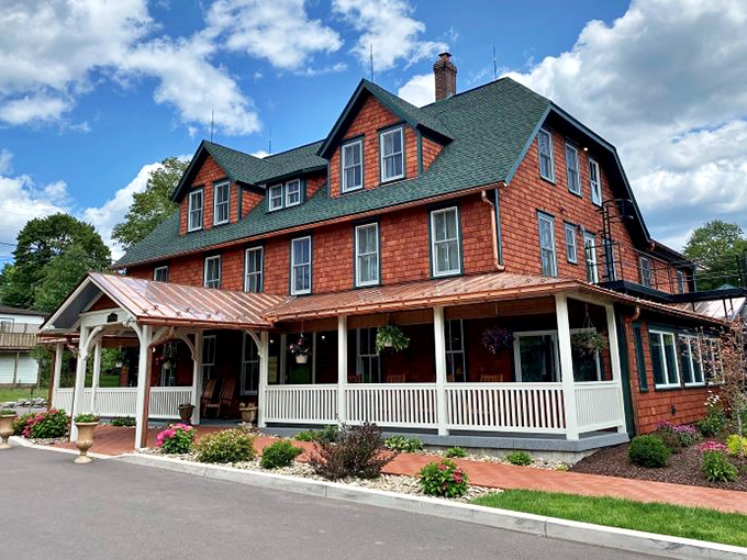 This rustic lodge in Eagles Mere has welcomed generations of families seeking respite from the modern world's constant buzz.