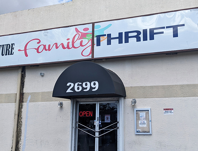 That cheerful storefront practically invites you in for a treasure hunt - and who could resist?