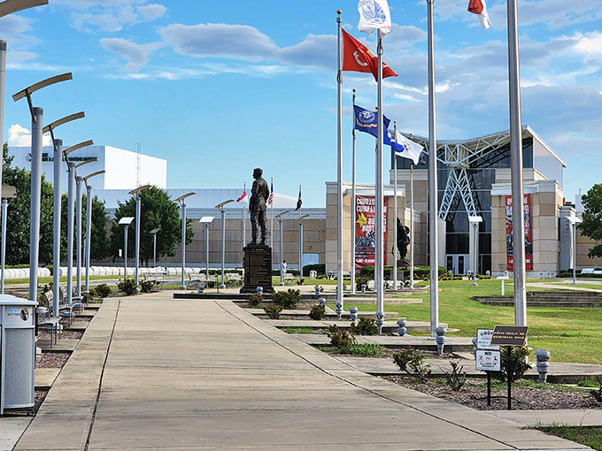Historic pride stands tall in Fayetteville’s civic spaces, where community spirit and remembrance create a lasting legacy.