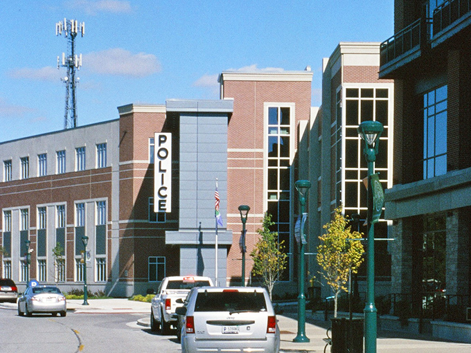 Contemporary architecture reflects a city that has grown thoughtfully while maintaining its welcoming, small-town community spirit.