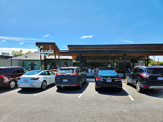 Sleek and stylish, Lewis Barbecue proves great barbecue doesn't need sawdust floors to taste authentic.