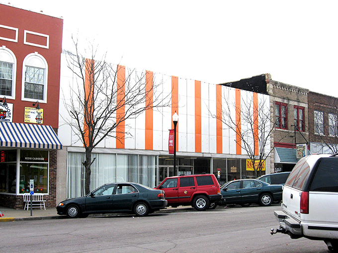 Moberly's historic storefronts line up like chapters in a book about American small-town resilience and reinvention.