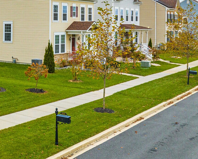 Tree-lined neighborhoods in Odessa prove that historic charm comes in surprisingly affordable packages.