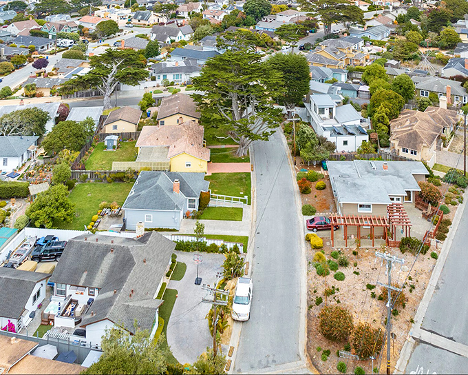 Pacific Grove's tree-canopied neighborhoods feel like living inside a Norman Rockwell painting.