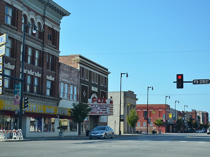 The historic Fox Theatre anchors Pittsburg's charming downtown, offering entertainment that's as affordable as it is enjoyable in this budget-friendly Kansas gem.v