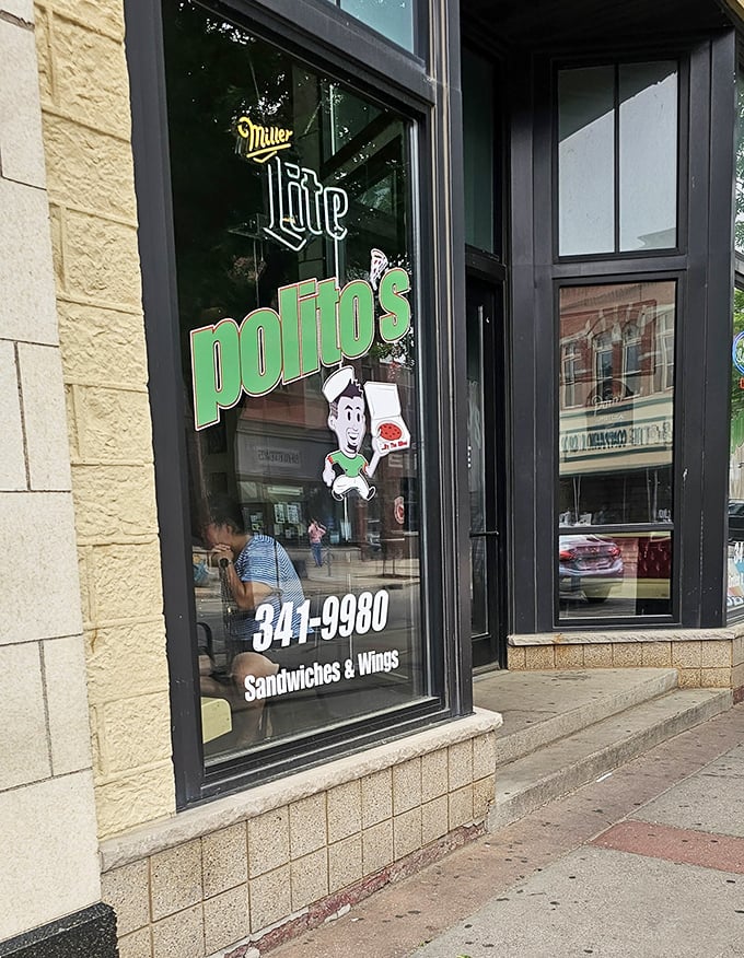 Classic tavern atmosphere where the pizza speaks louder than any flashy marketing ever could.