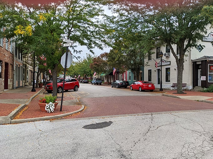 Historic Ripley's tree-lined streets invite peaceful wandering, where Underground Railroad history meets modern river town charm.
