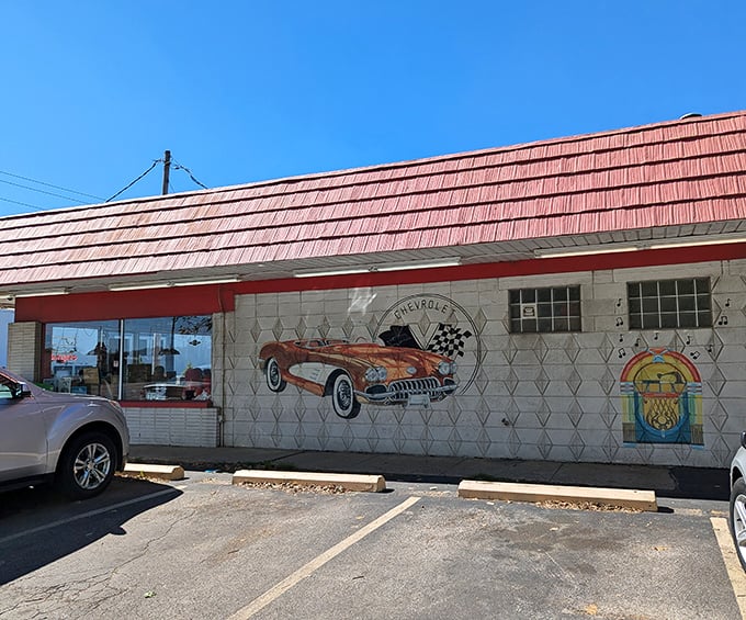 Classic Americana meets comfort food dreams - sometimes the best meals come with a side of happy memories.