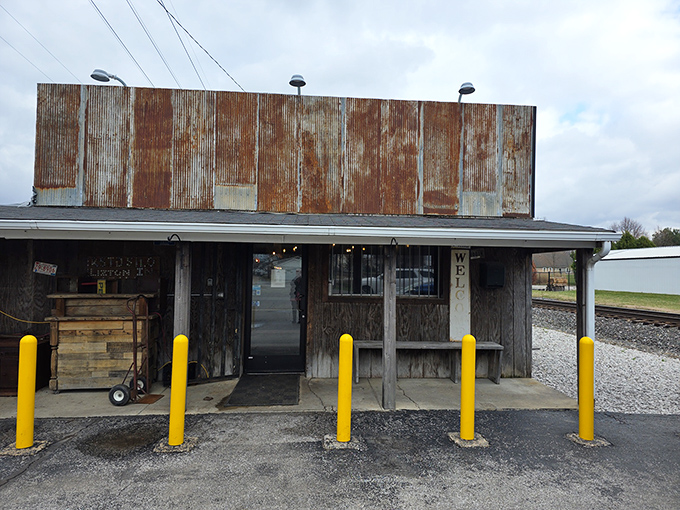 Rustic charm that's completely authentic - this is what happens when passionate pitmasters create their perfect barbecue paradise.