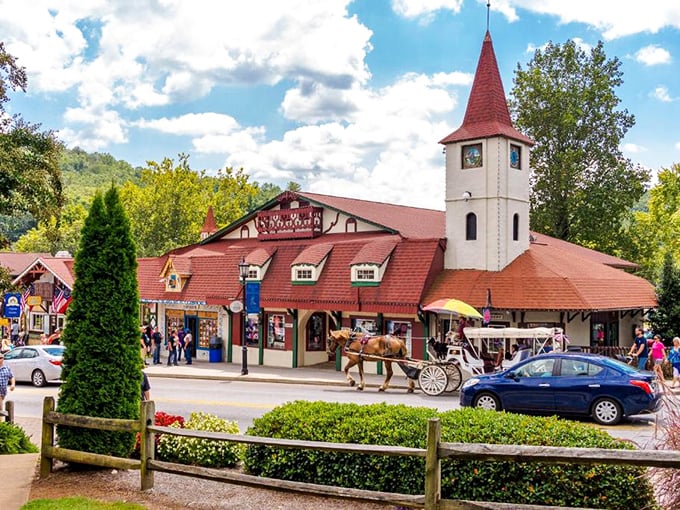 Alpine-inspired architecture brings Bavarian charm to Helen &ndash; no passport required for this European getaway in Georgia's mountains.
